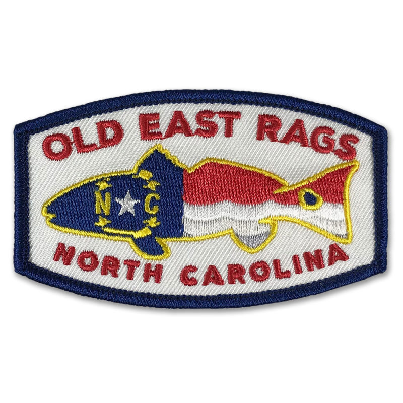 Old East Redfish Patch - Old East Rags - Apparel and Adventure