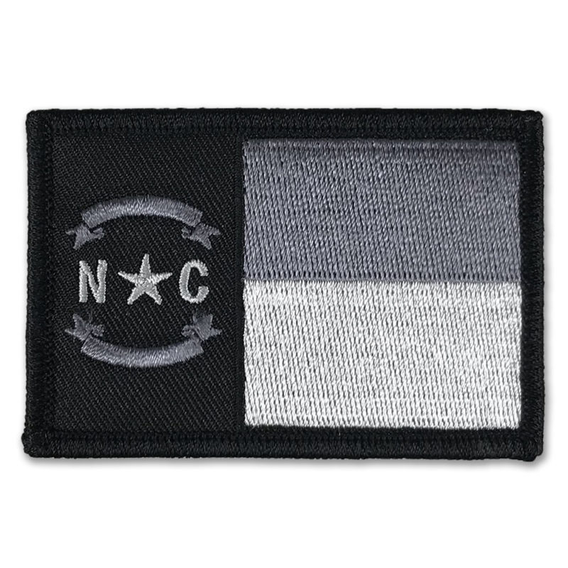 NC Flag Blackout Patch - Old East Rags - Apparel and Adventure