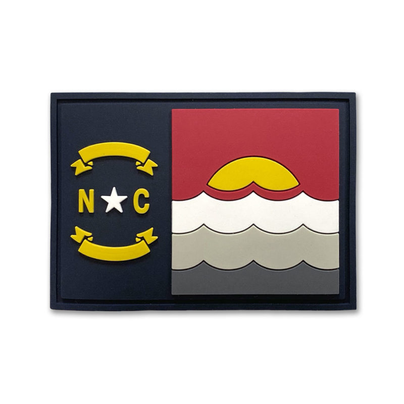 NC Coast PVC Patch - Old East Rags - Apparel and Adventure